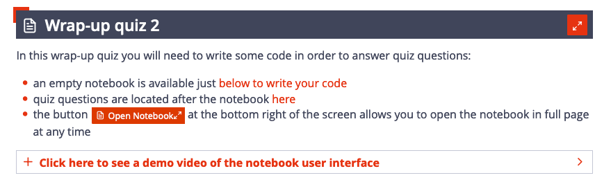 Video to show how to use the red "Open notebook" button in FUN · Issue ...