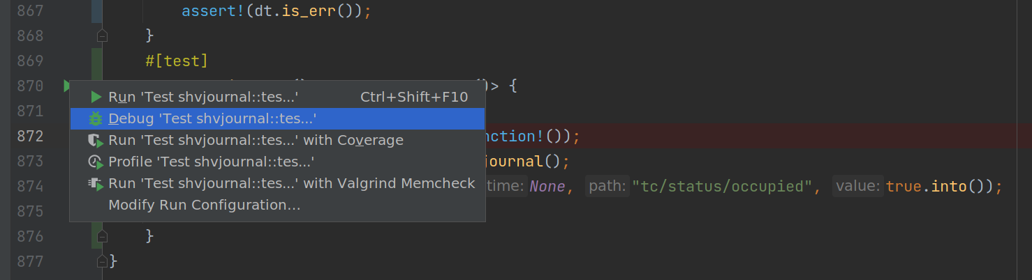 Debugging is not possible - More than one binary produced. Please specify `--bin`, `--lib ...