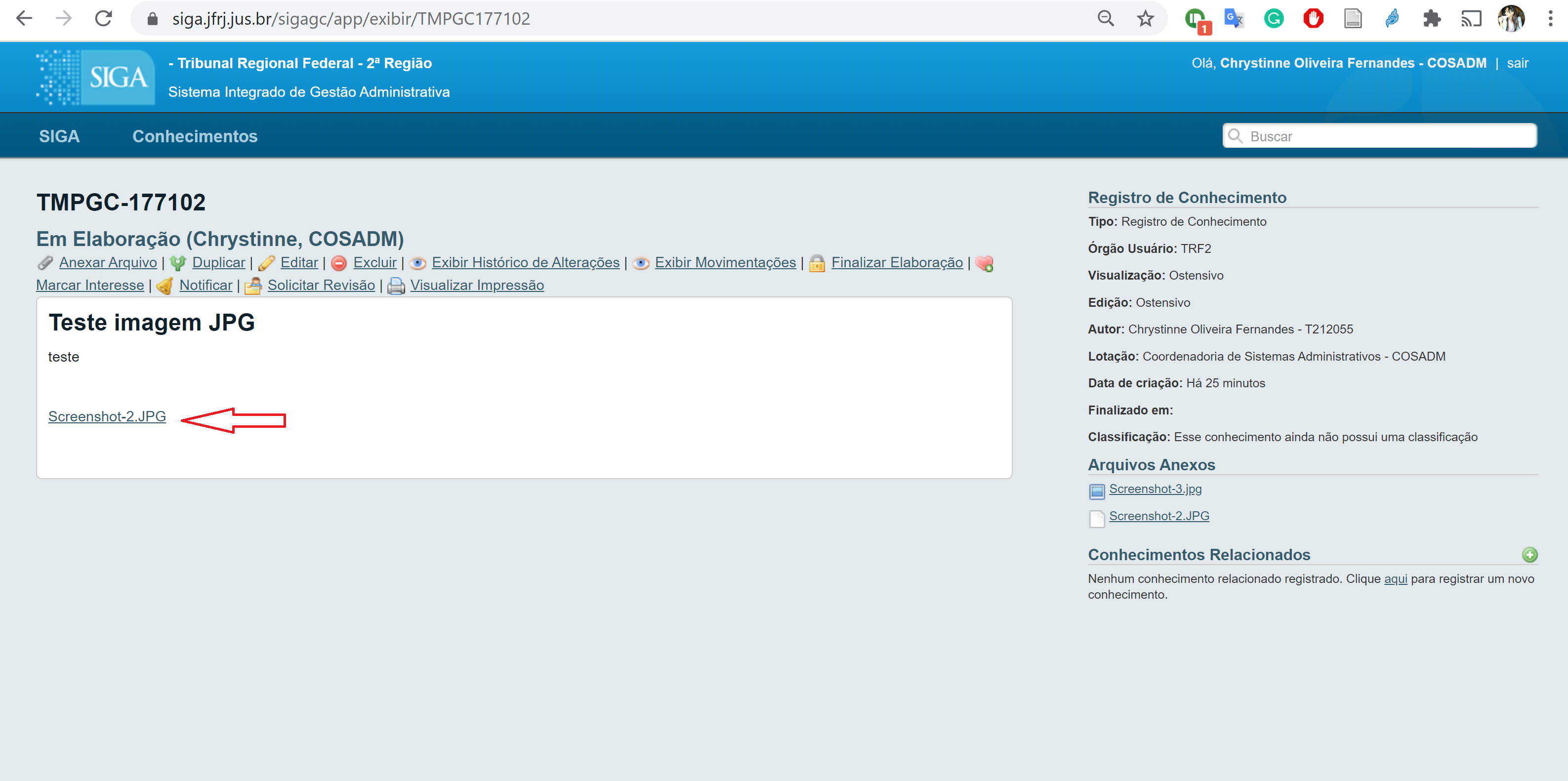 Siga-GC: Sistema não exibe anexos com extensão .JPG, .PNG, .GIF no corpo do texto · Issue #1798 ...