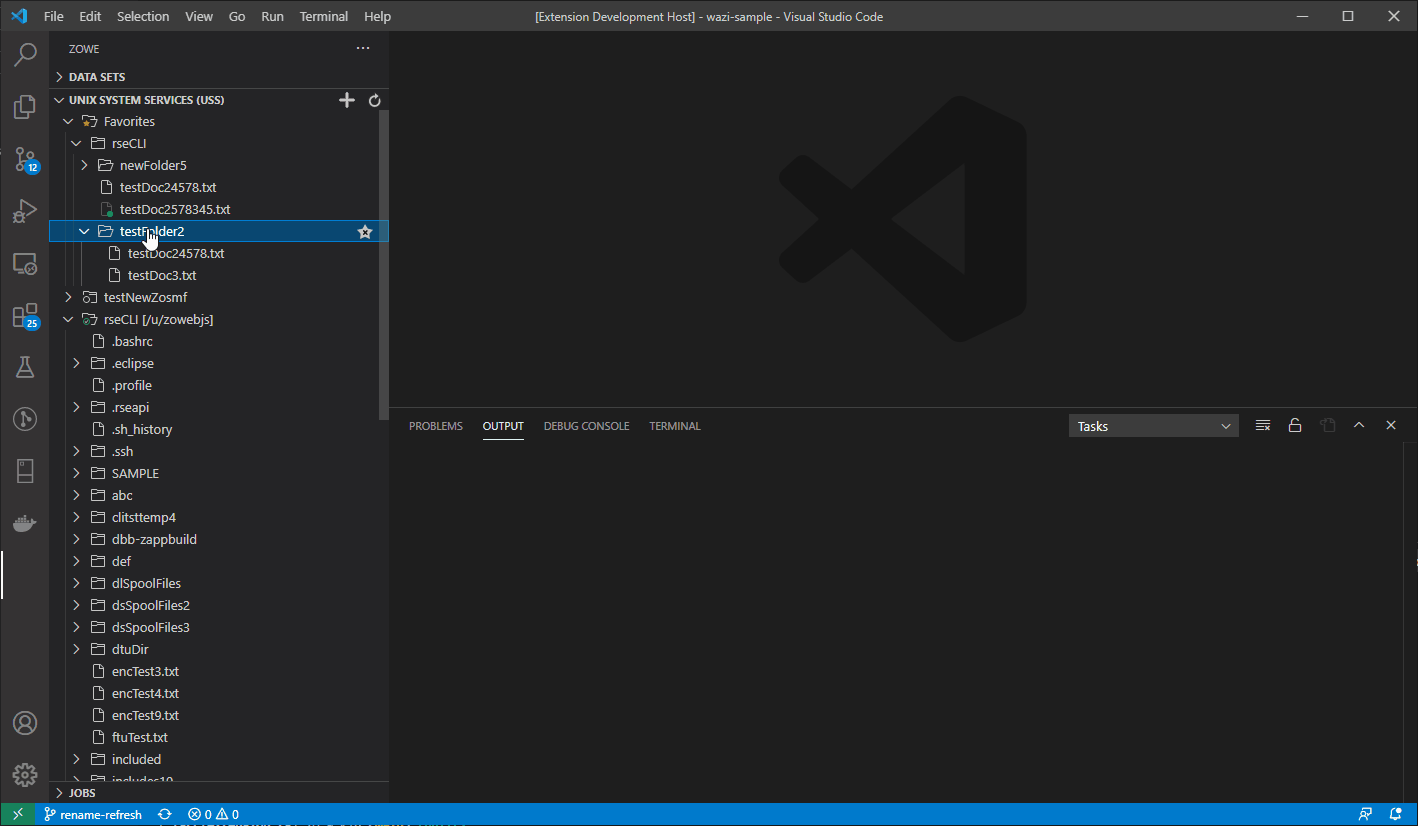 Issue #650 partial fix: USS tree collapses after folder rename by ...