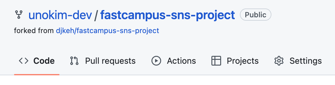 과제 제출하기 위한 PR 방법을 다시 안내 드립니다. · Discussion #49 · djkeh/fastcampus-sns-project · GitHub