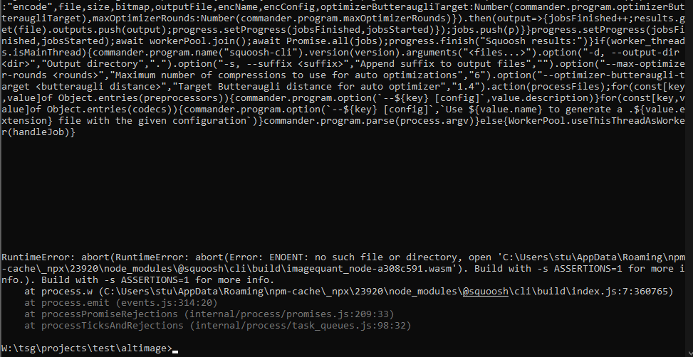 [CLI] Png, WebP to Avif - BindingError: Cannot pass non-string to std::string · Issue #959 ...