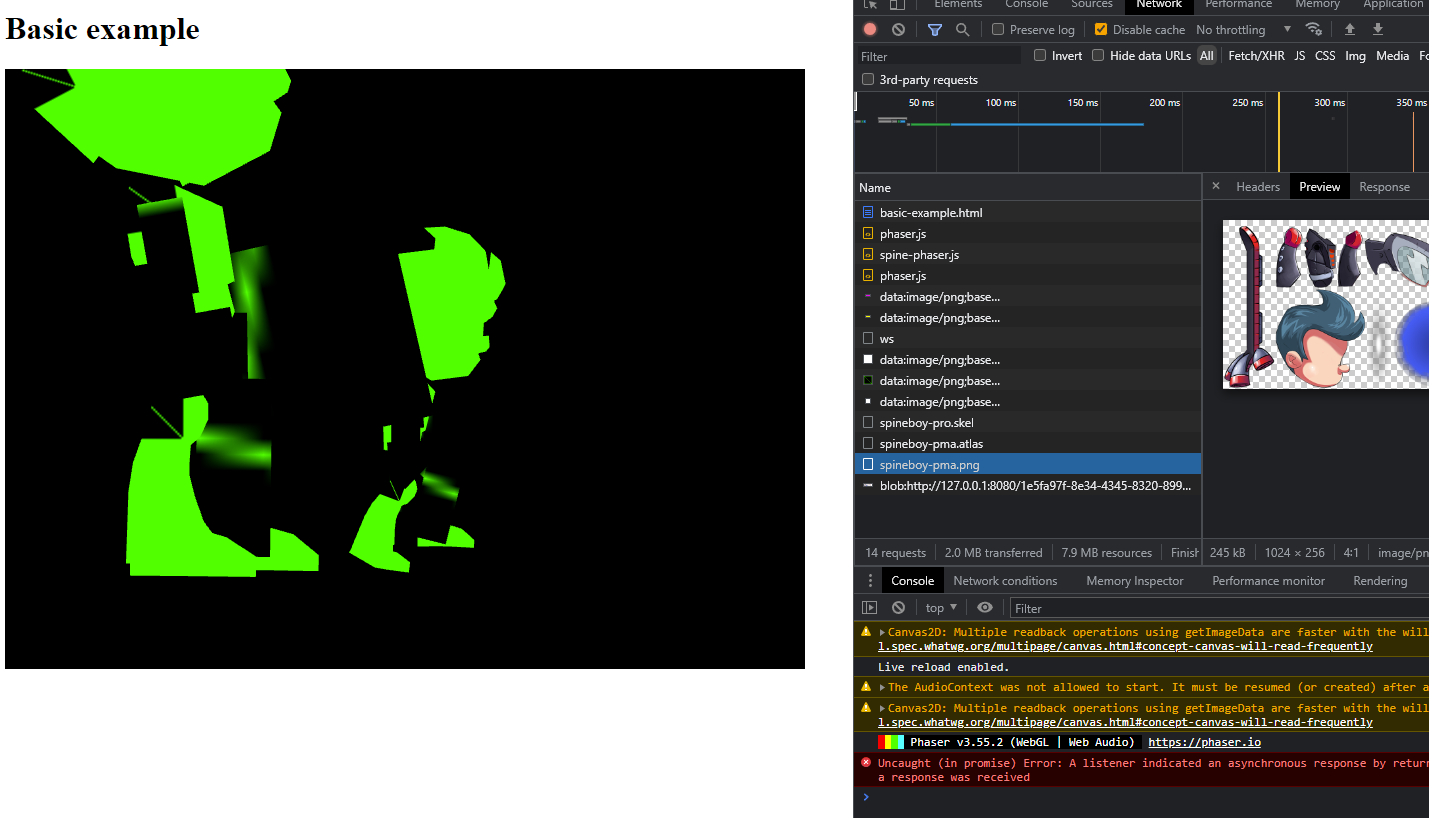 Spine Phaser runtime · Issue #2218 · EsotericSoftware/spine-runtimes ...
