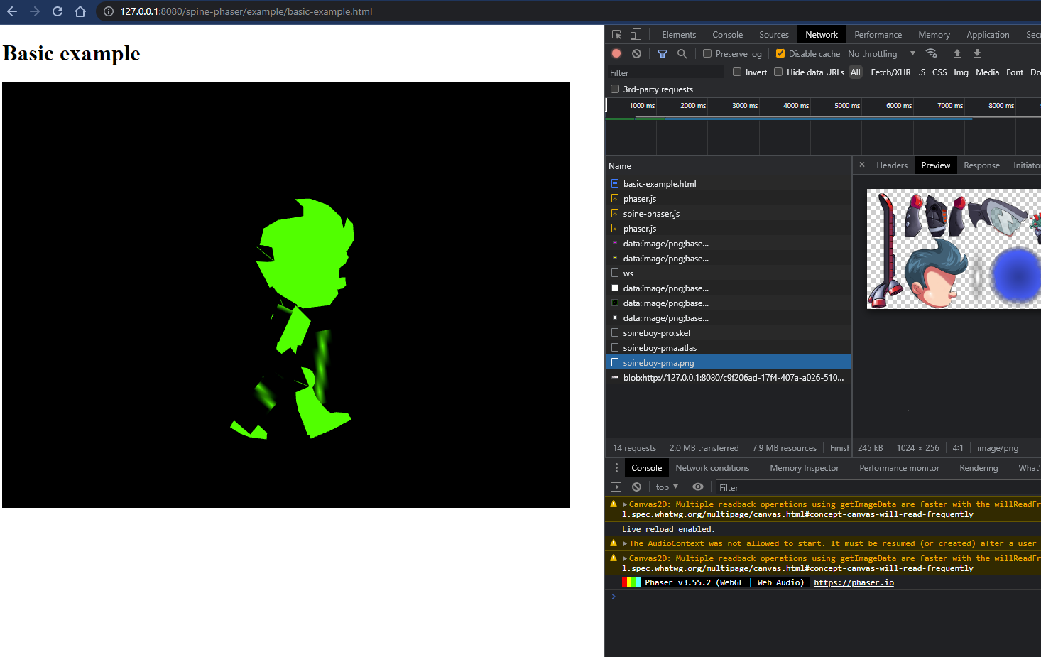 Spine Phaser runtime · Issue #2218 · EsotericSoftware/spine-runtimes · GitHub
