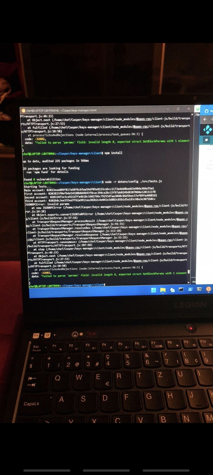 Several Rpc Calls Invalid Params · Issue 156 · Casper Ecosystemcasper Js Sdk · Github 5358