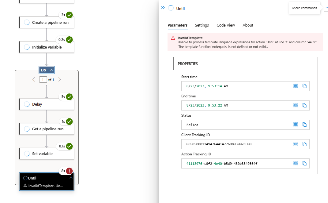 Logic App Standard Do Until Loop Not Working When Using Negative Conditions Is Not Equal To 