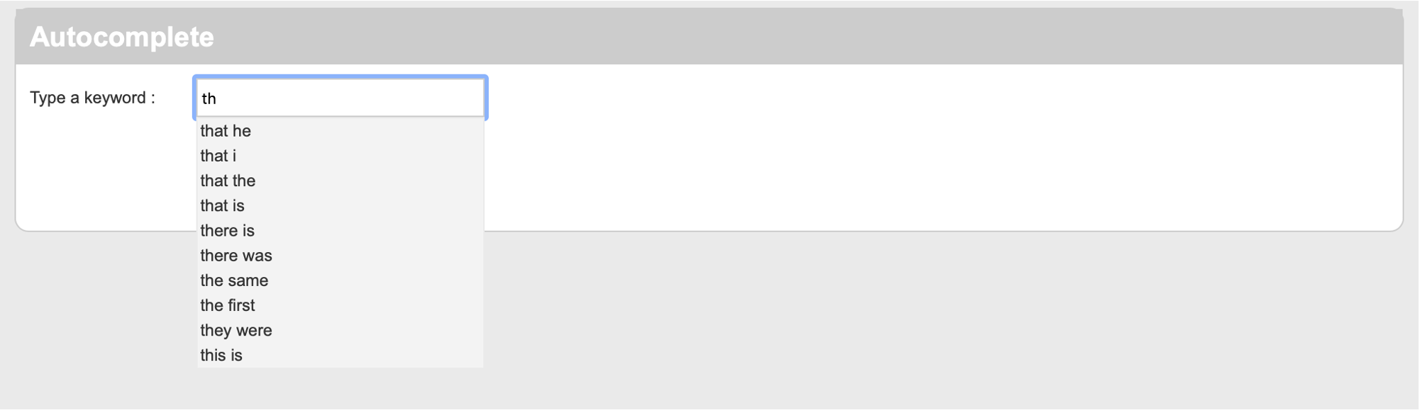 GitHub - Yinan-nan/Autocomplete