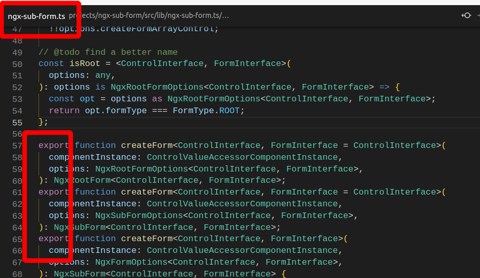 createForm function is not exported in public_api in v6.0.0 · Issue #261 · cloudnc/ngx-sub-form ...