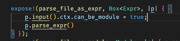 using `parse_file_as_expr` to parse `import.meta` will throw `SyntaxError::ImportMetaInScript ...