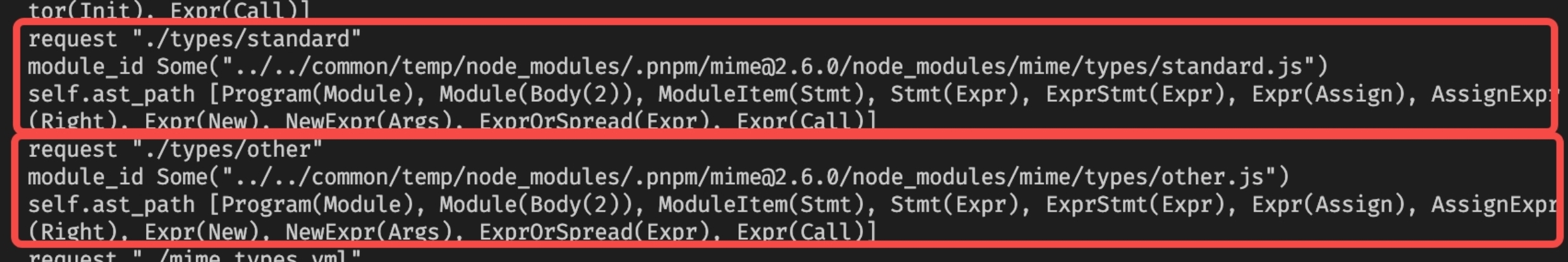Missing index for `NewExprField::Args` · Issue #6871 · swc-project/swc · GitHub