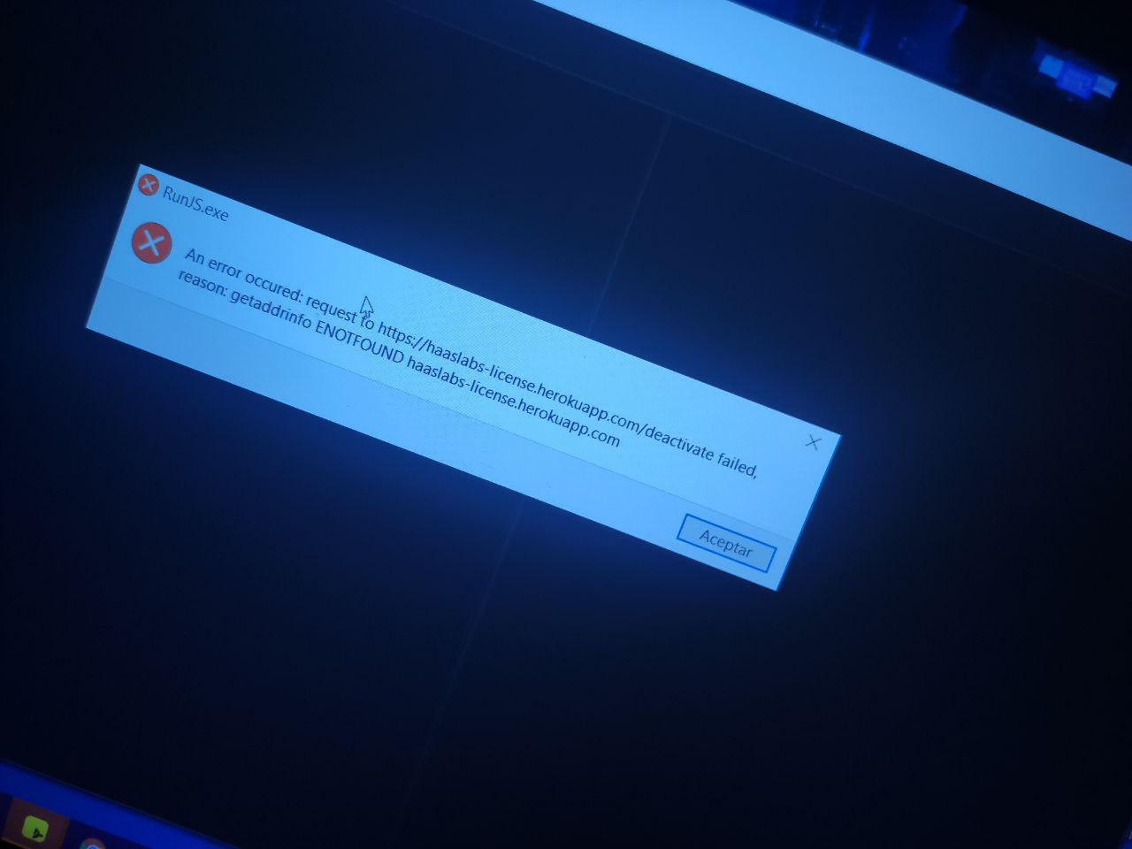 Problem With Re Activation · Issue 332 · Lukehaas Runjs · Github