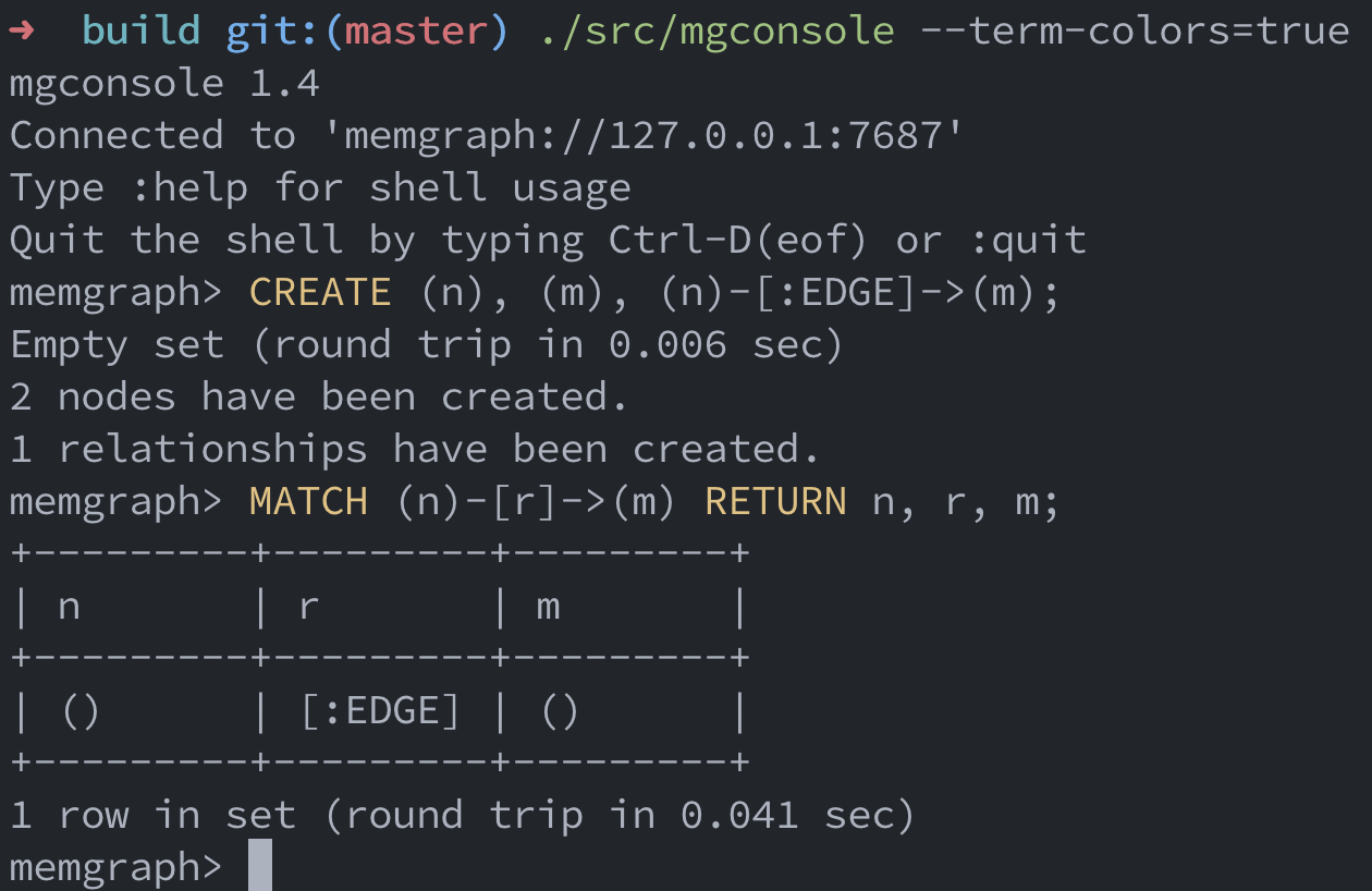 GitHub - memgraph/mgconsole: mgconsole is a command-line interface (CLI) used to interact with ...