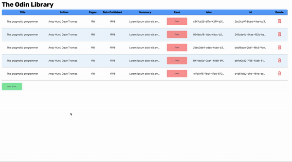 GitHub - Mattwwilson34/TOP-library-v2: A library application created as ...