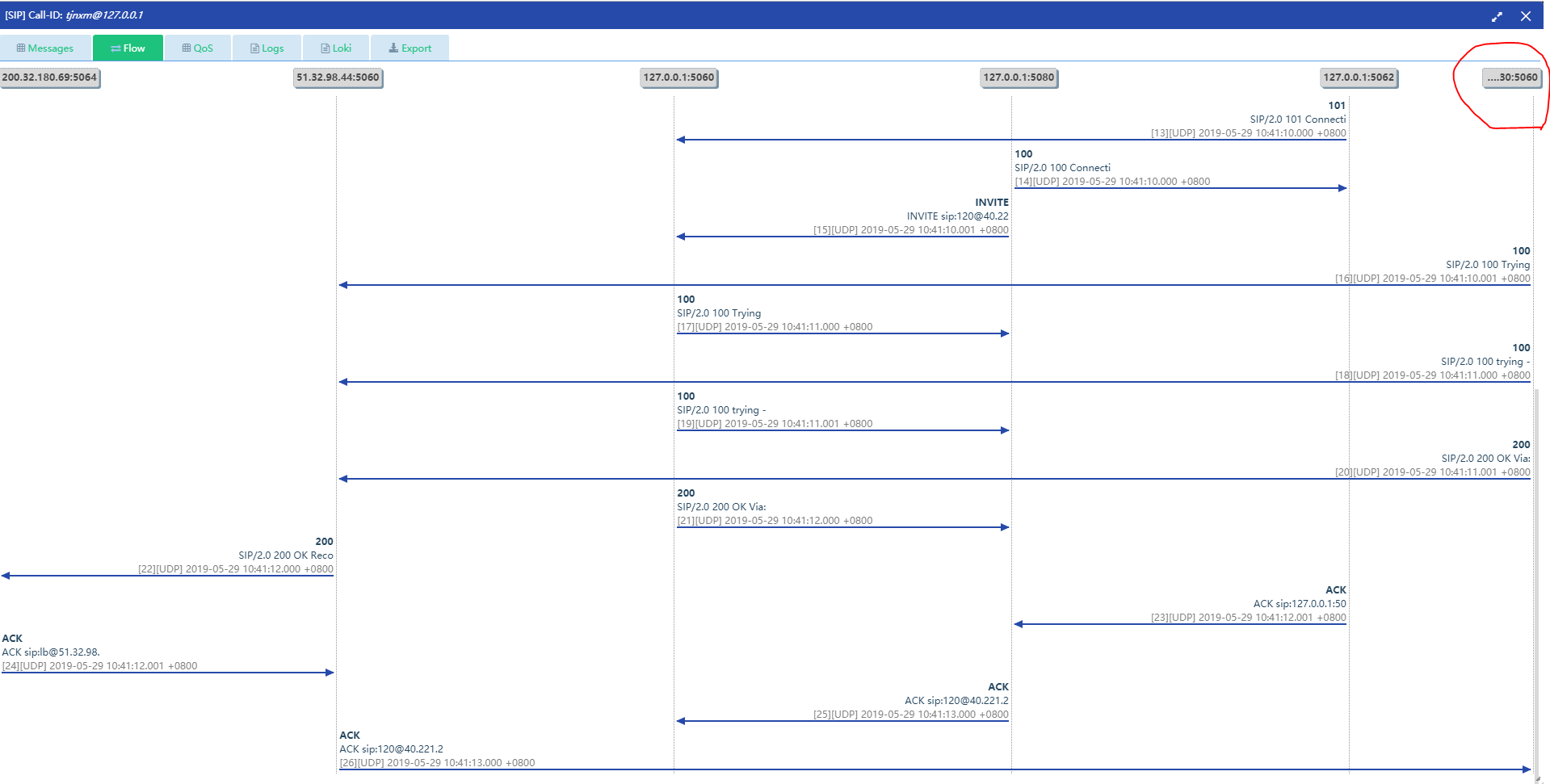 SIP call flow display abnormally · Issue #140 · sipcapture/homer-app · GitHub