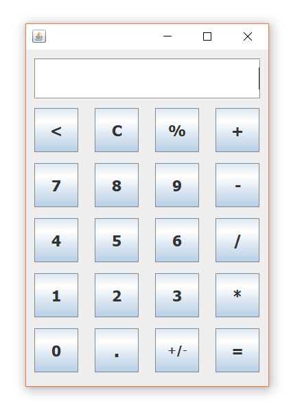 GitHub - SanjulaD/First-Calculator-Application: JAVA Calculator using ...