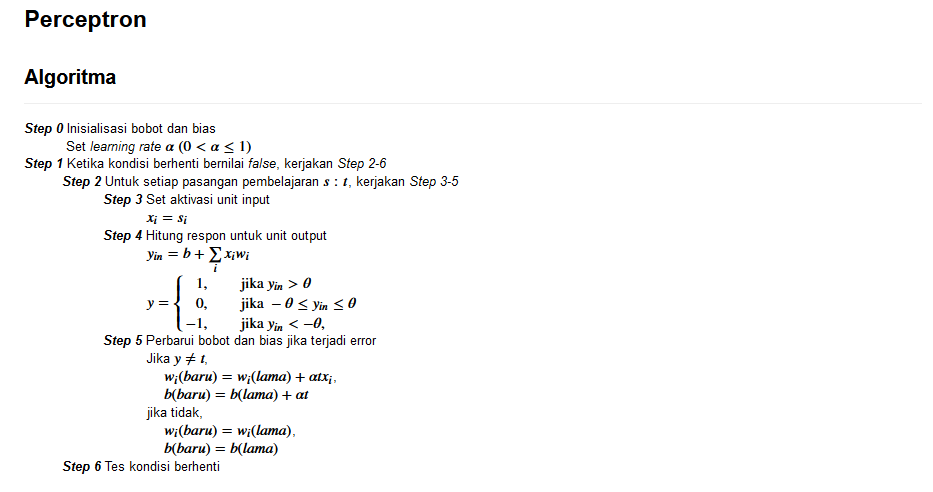 GitHub - RinRoya/Perceptron: Implementasi Algoritma Perceptron dengan ...