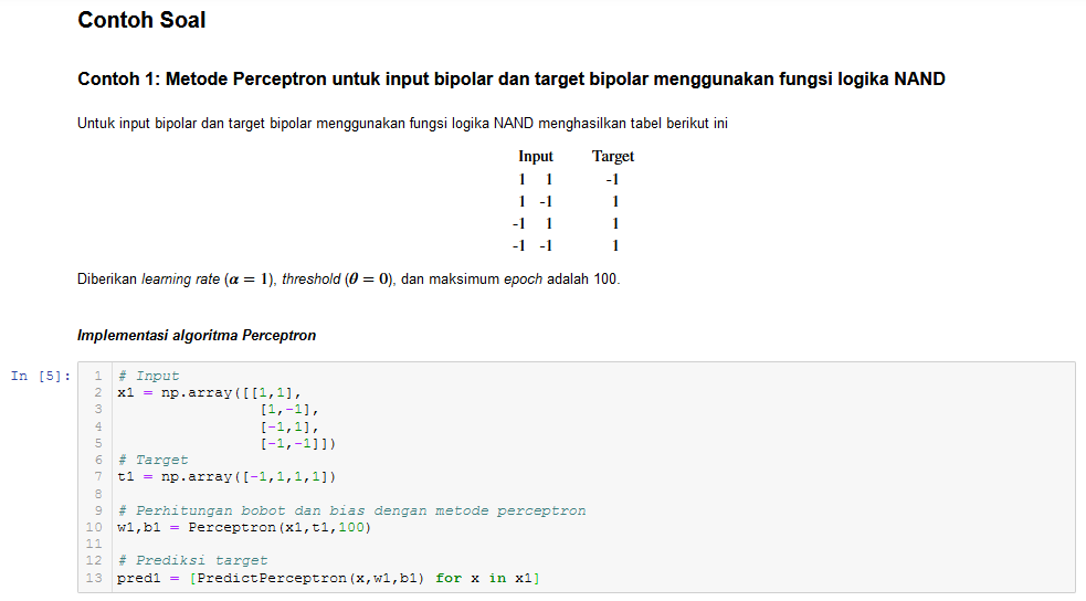 GitHub - RinRoya/Perceptron: Implementasi Algoritma Perceptron dengan ...
