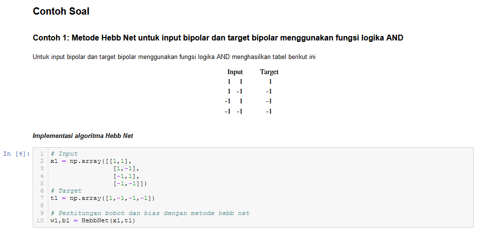 GitHub - RinRoya/Hebb-Net: Implementasi Algoritma Hebb Net dengan ...
