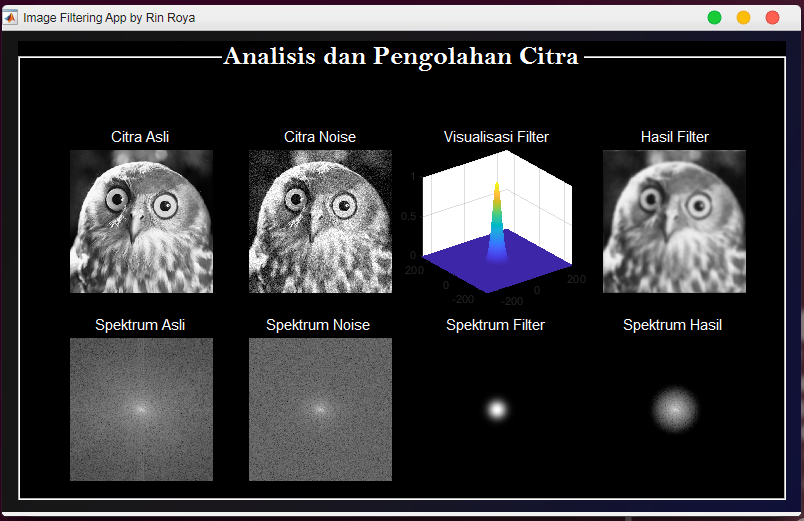 GitHub - RinRoya/Filtering-Citra-Noise-Pada-Domain-Spasial-dan-Frekuensi