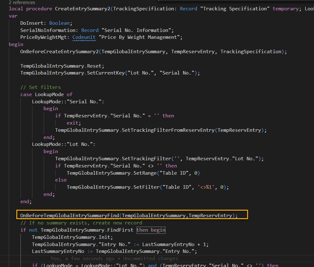 [Event Request] codeunit 6501 "Item Tracking Data Collection" procedure RetrieveLookupData ...
