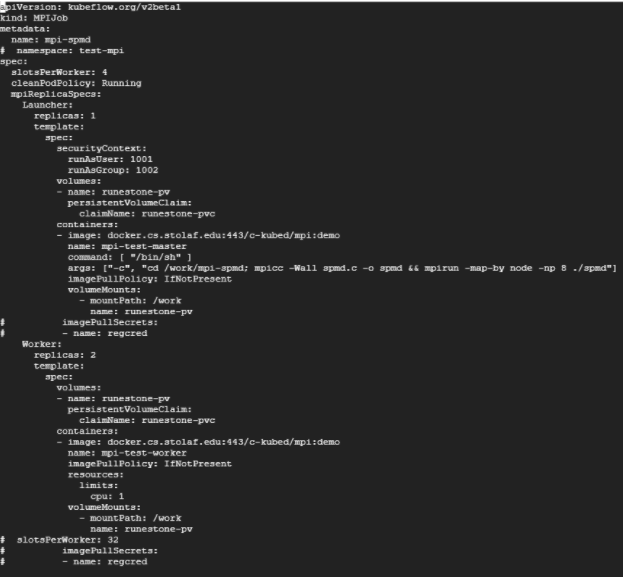 Porting v1alpha2 job to v2beta1 on Google Kubernetes Engine · Issue ... Porting v1alpha2 job to v2beta1 on Google Kubernetes Engine · Issue ...