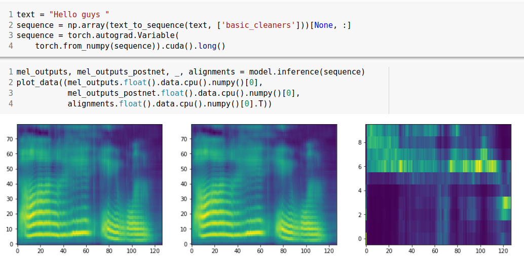 Silence after inference · Issue #352 · NVIDIA/tacotron2 · GitHub