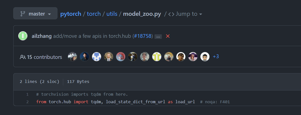 Whats Diff In This Code ```tryexcept``` · Issue 4104 · Pytorchvision · Github 