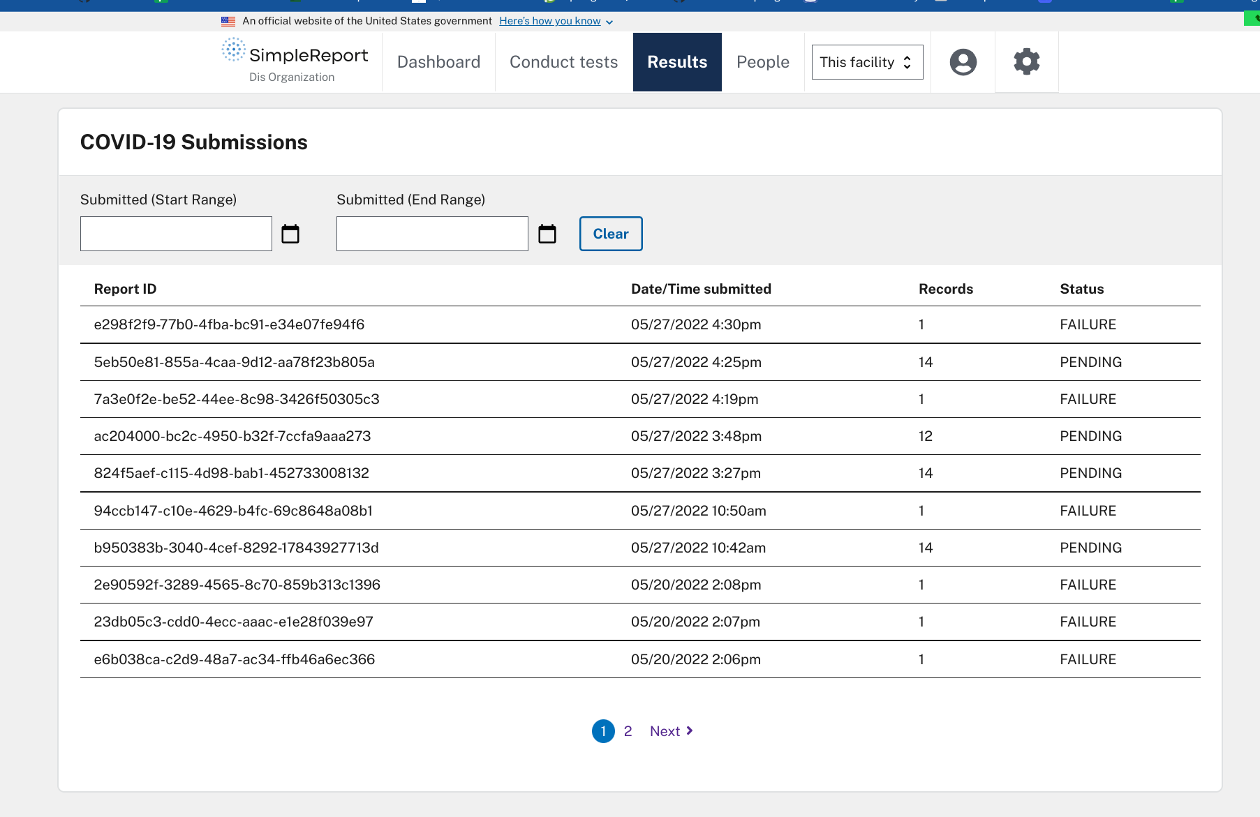 Fetch updated statuses for bulk upload · Issue #3874 · CDCgov/prime-simplereport · GitHub