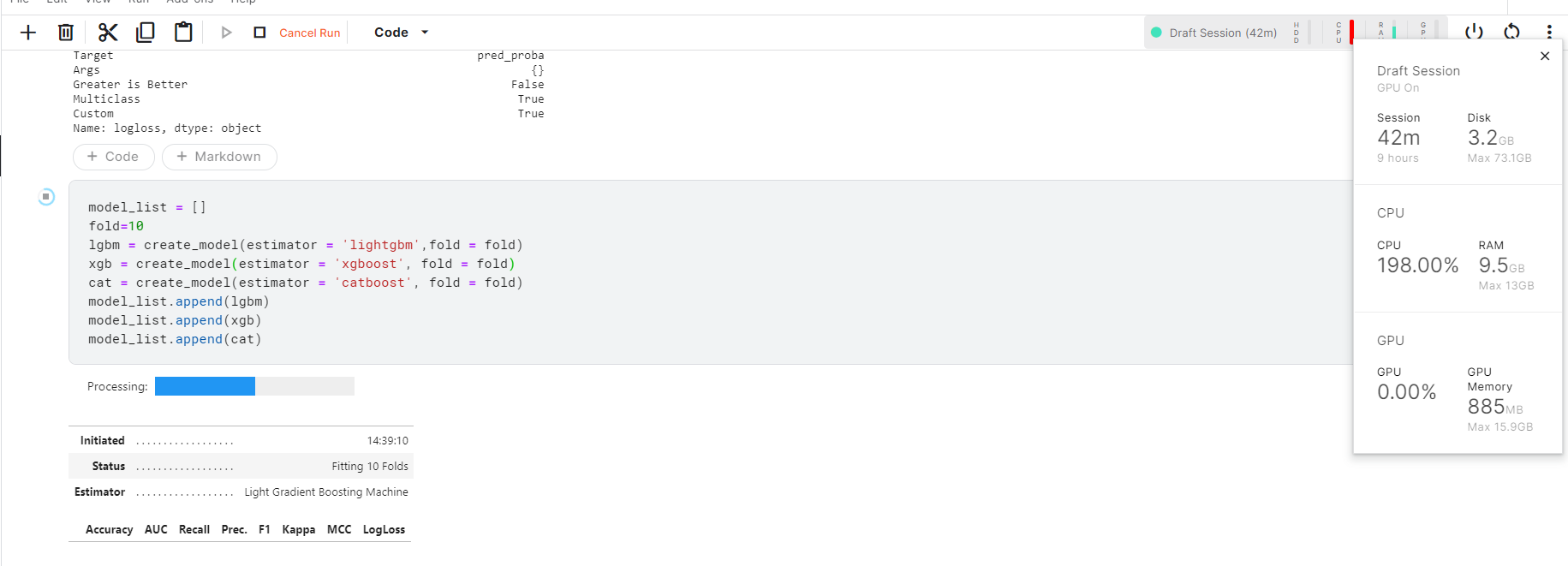 Not using GPU for Light GBM · Issue #1547 · pycaret/pycaret · GitHub