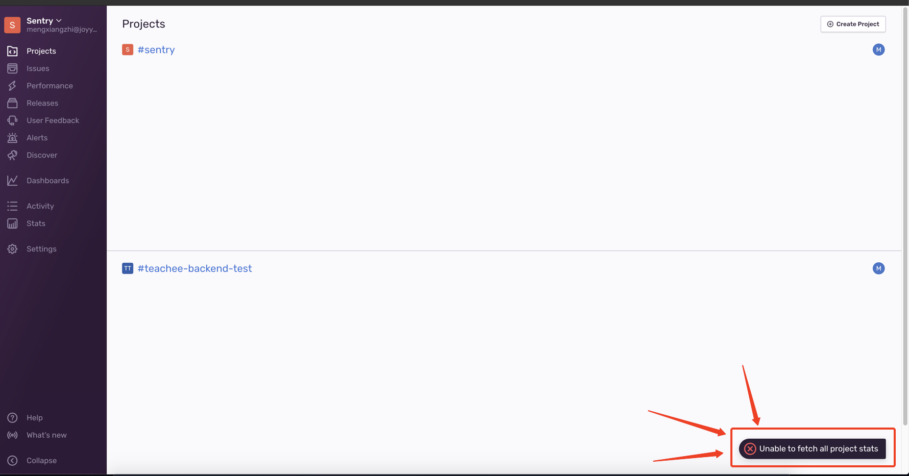 sentry-server 21.5.1, pip install, run web in project failed · Issue #26349 · getsentry/sentry ...
