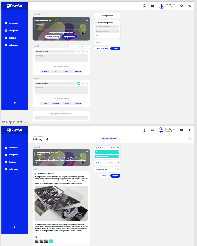 Design: Project Wizard · Issue #319 · DigitalExcellence/dex-frontend · GitHub