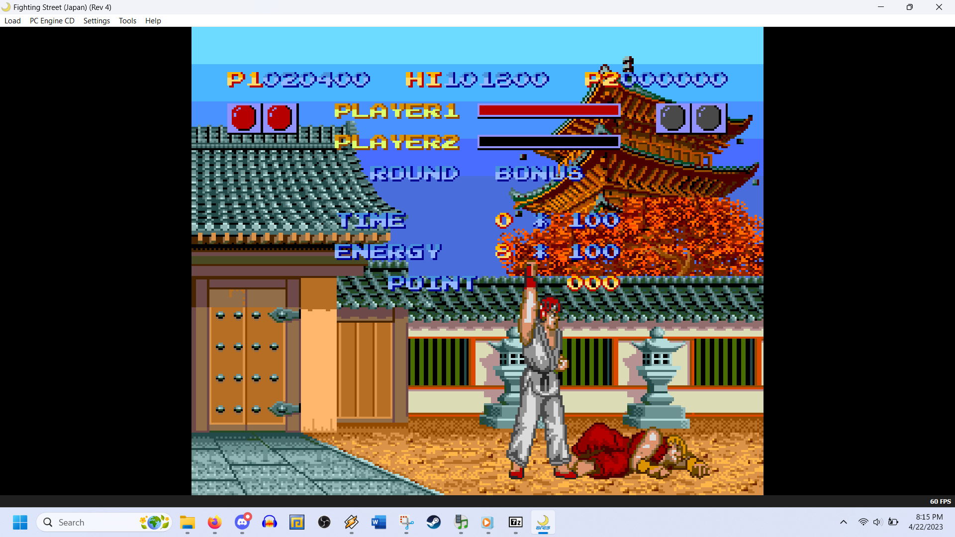 [PC Engine CD] Fighting Street - Minor Graphical Problems · Issue #1089 ...