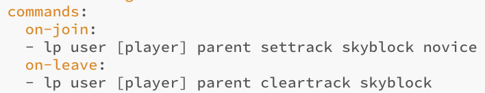 on-join and on-leave commands · Issue #315 · BentoBoxWorld/BSkyBlock · GitHub