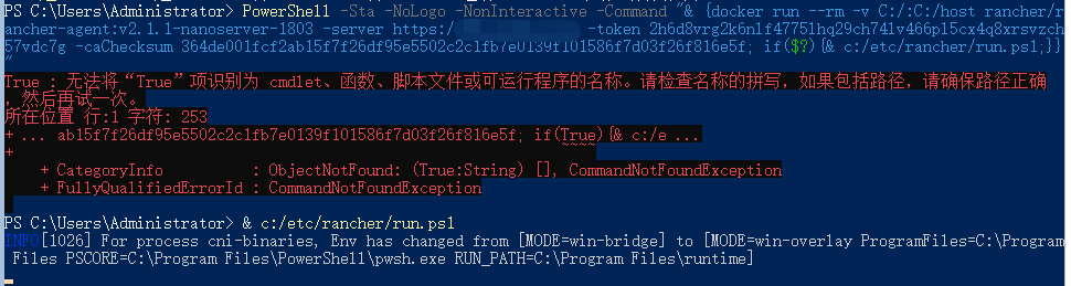Add Windows Host With Powershell Error · Issue 16269 · Rancherrancher · Github 