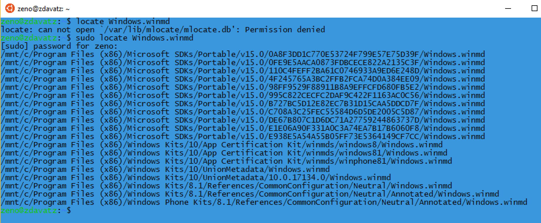MSB3171, "C:\Program Files (x86)\Windows Kits\8.1\References ...