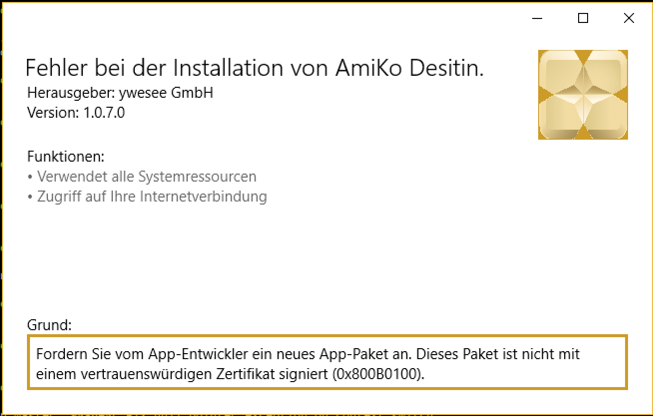 Build-Target 8.1 -> 10 · Issue #167 · zdavatz/amiko_csharp · GitHub