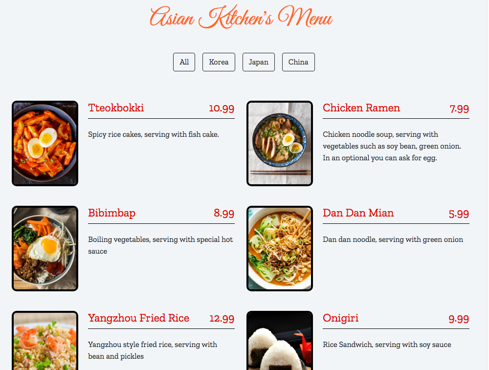 GitHub - huseyinck/asian-kitchen-menu: Asian cuisine menu