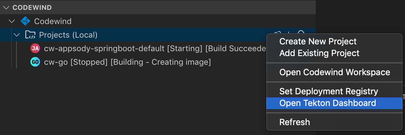 Svt Open Tekton Dashboard” Is Currently Visible In Local Scenarios Even When It Doesnt Work