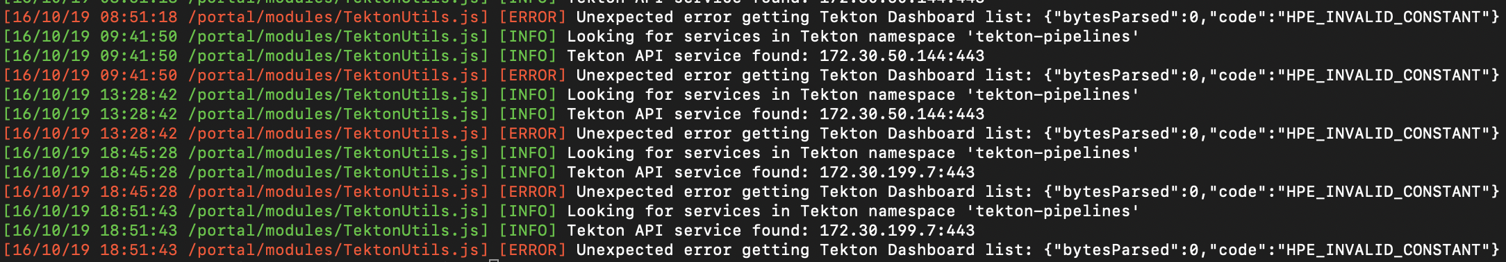 Svt Codewind Unable To Access Tekton Dashboard And 403 Seen On Openshift · Issue 872 · Eclipse