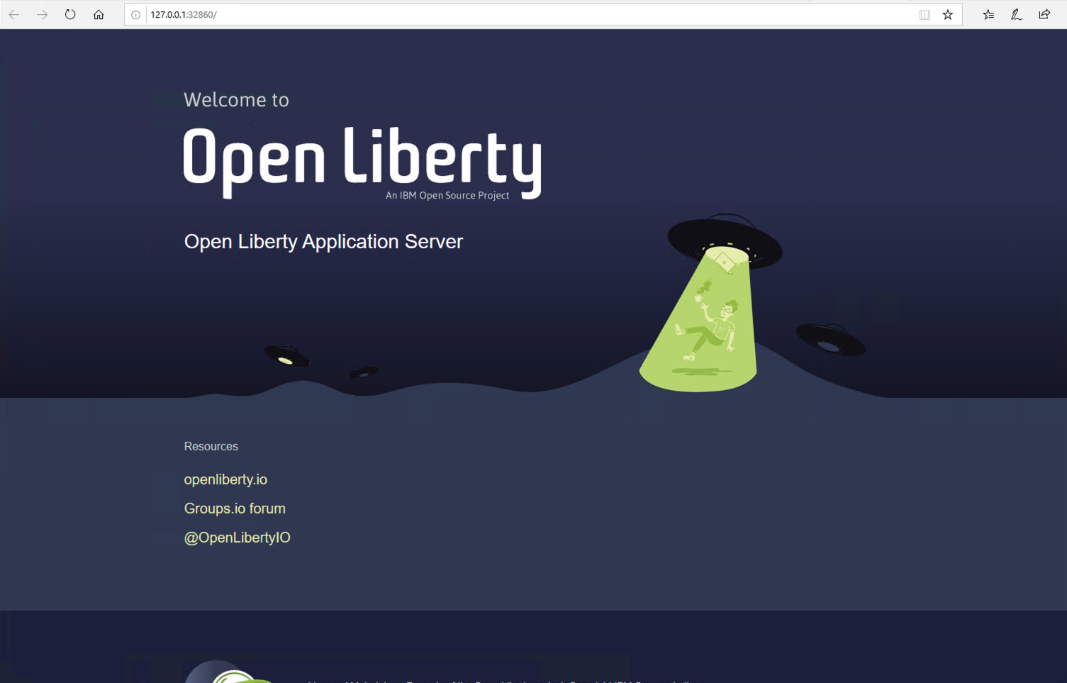 SVT: Open Liberty project doesn't start after the migration from 0.5.0 ...