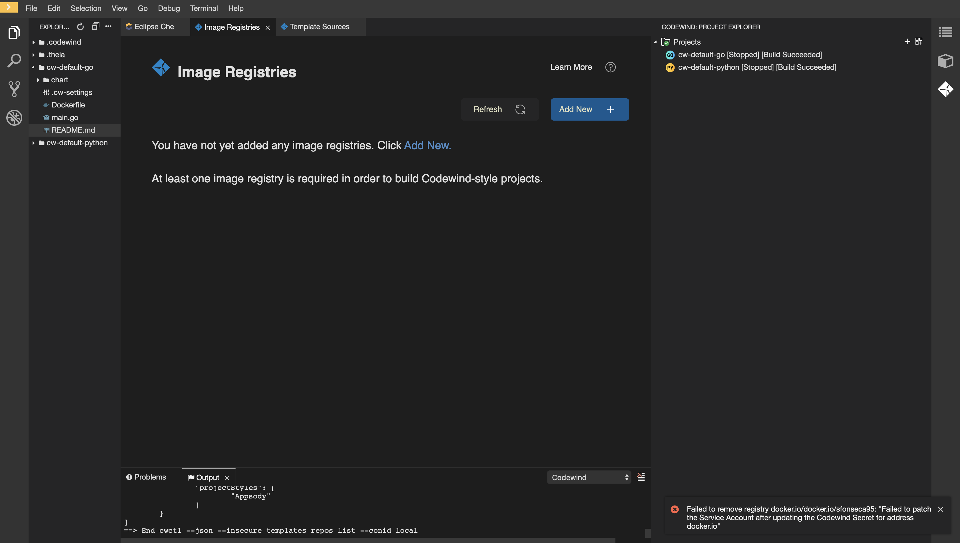 Svt Design For Image Registries Management Needs Some Improvements · Issue 1483 · Eclipse