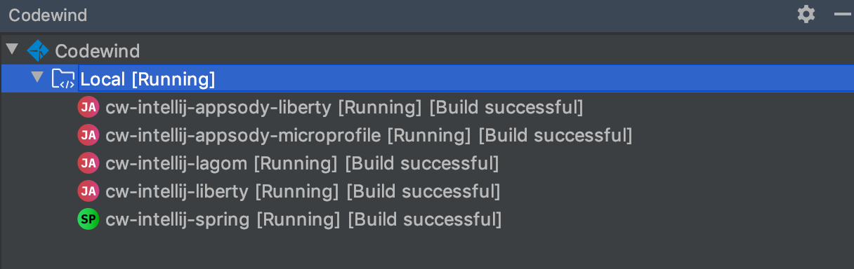 SVT: [IntelliJ] Codewind must update its status continuously · Issue #2040 · eclipse-archived ...