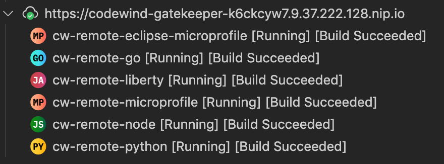 Svt Default Projects Are Failing On Remote 081 · Issue 2094 · Eclipse Archivedcodewind
