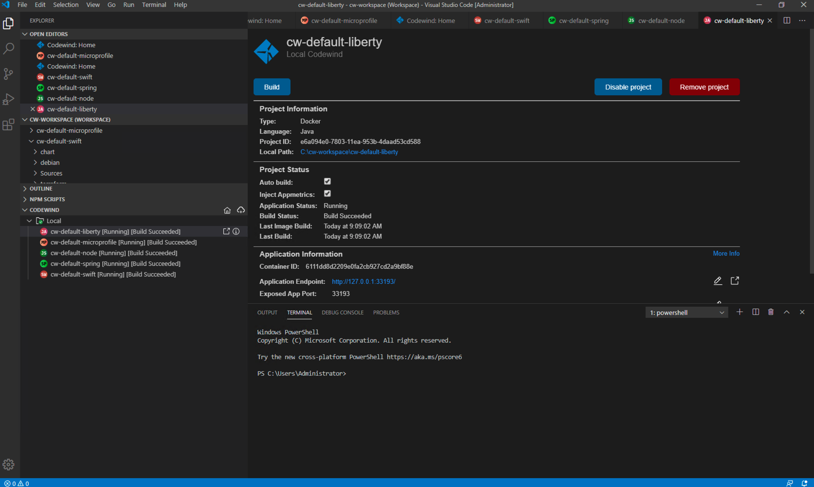 Svt Local Metric Dashboard Content Is Missing For Some Projects Even After Injecting