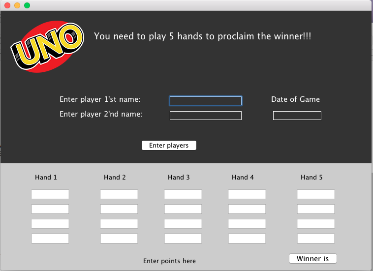 GitHub - Danis96/UNO-Rank: Java app that helps players manage they ...