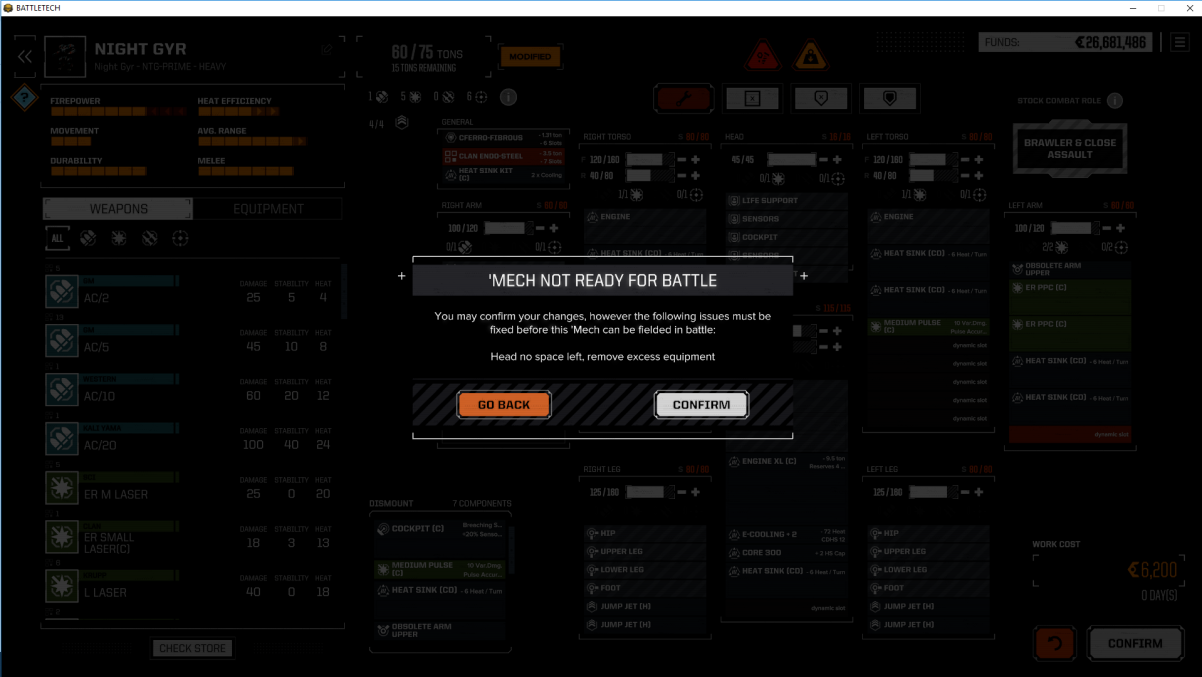 V1.1.9 head slots · Issue #147 · BattletechModders/MechEngineer · GitHub