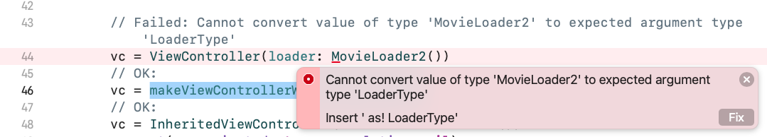 Type inference is not working properly when creating an instance of the same class from the ...