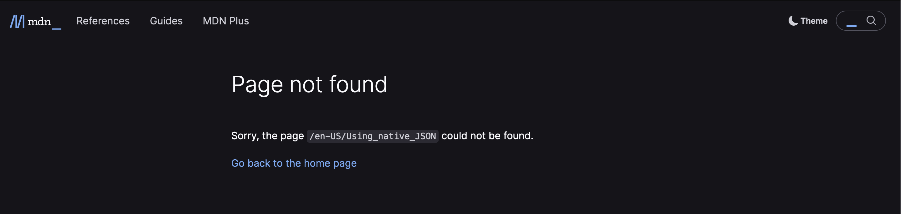 404 Page layout incorrect · Issue #5986 · mdn/yari · GitHub