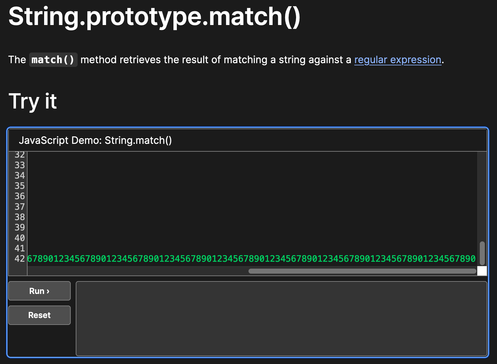 Interactive examples: scrollbars break dark theme · Issue #970 · mdn ...
