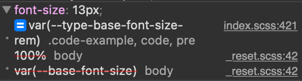 Font size in code blocks is too large in Safari · Issue #7695 · mdn/yari · GitHub